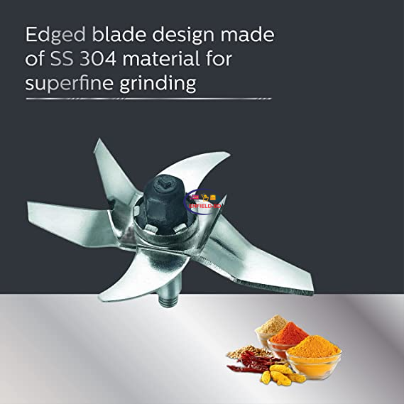 Philips Mixer Grinder HL7757 750W 3 Jar | Black